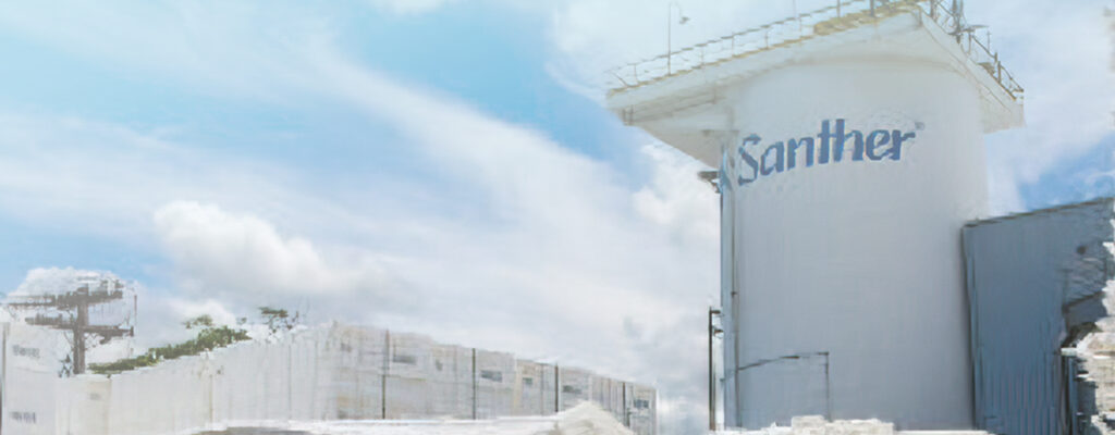 Quem é a Santher fábrica de papel?